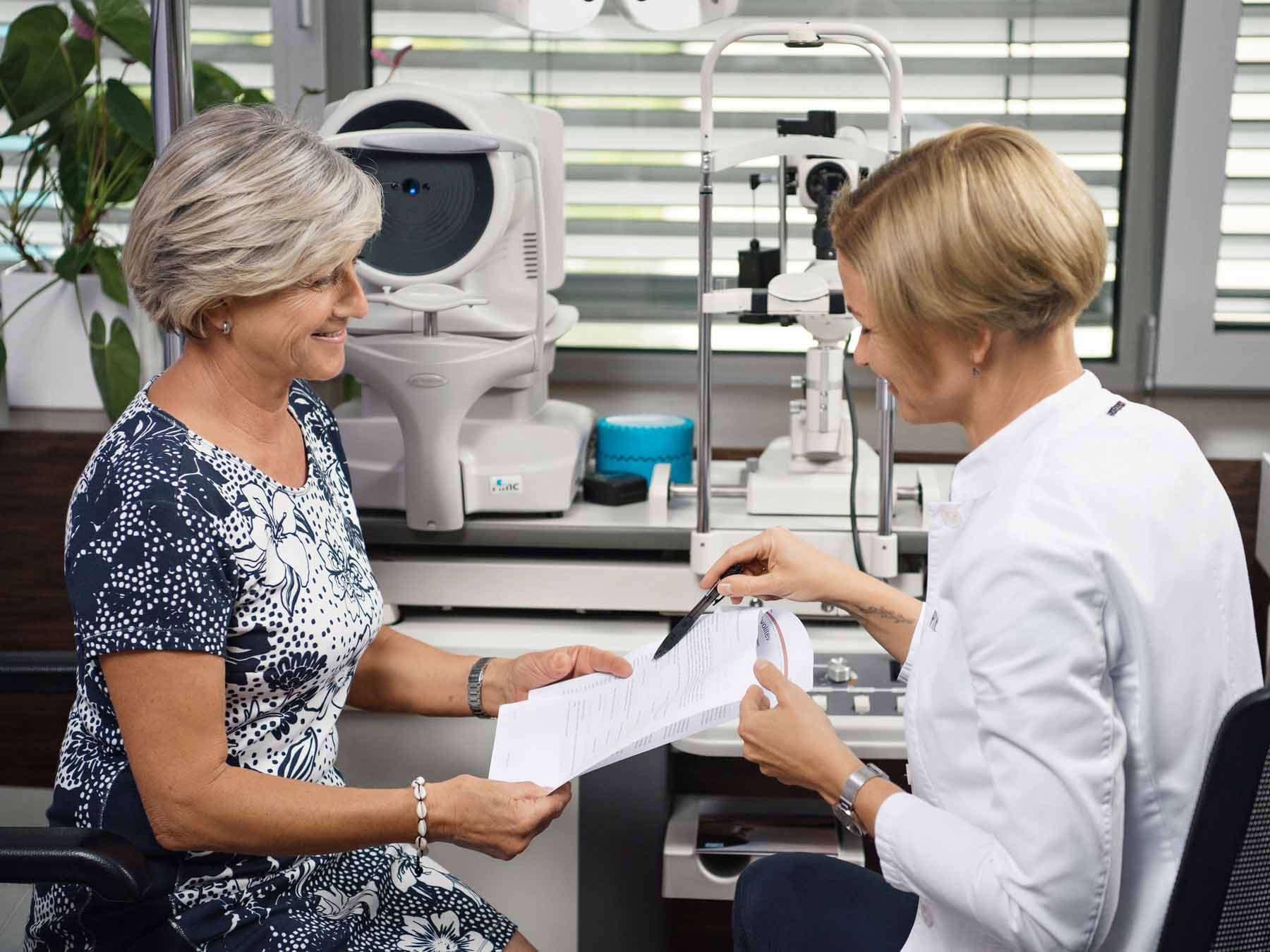 Operacija sive mrene na napotnico | Očesni center Morela